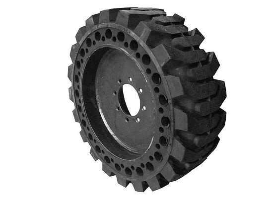 Flat Proof Solid Rubber Tires for Skidsteers Flat Proof Solid Rubber Tires for Skidsteers